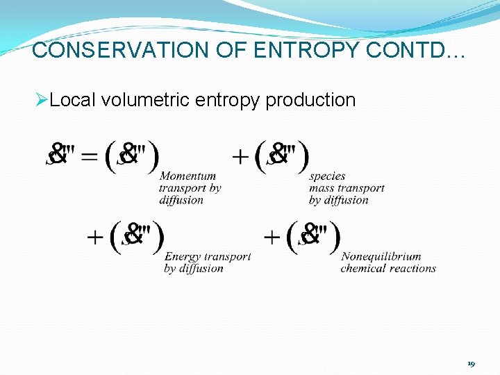 Advanced Transport Phenomena Module 2 Lecture 6 Conservation