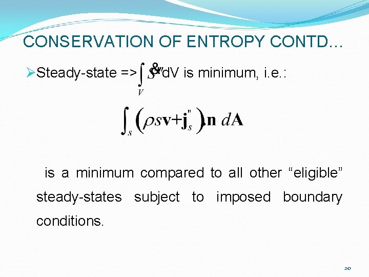 Advanced Transport Phenomena Module 2 Lecture 6 Conservation