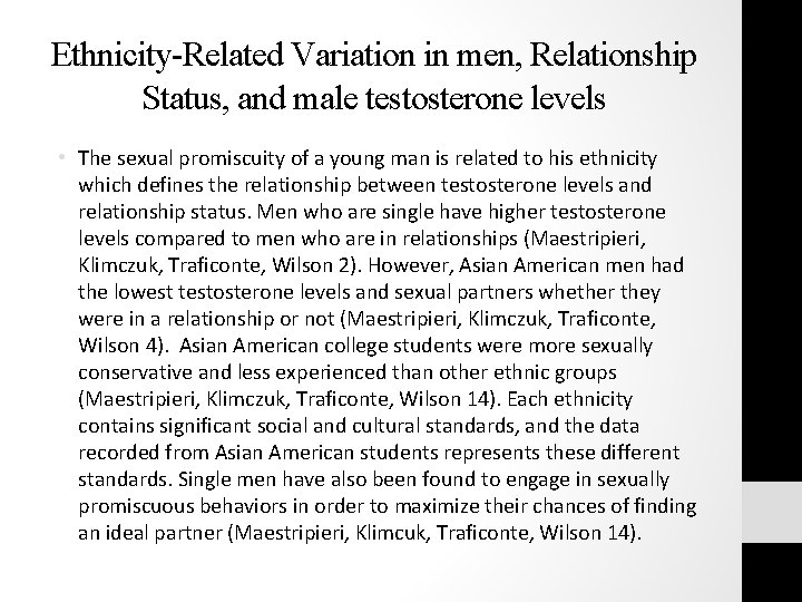 Causes of Sexually Promiscuous Behaviors in Young Adults