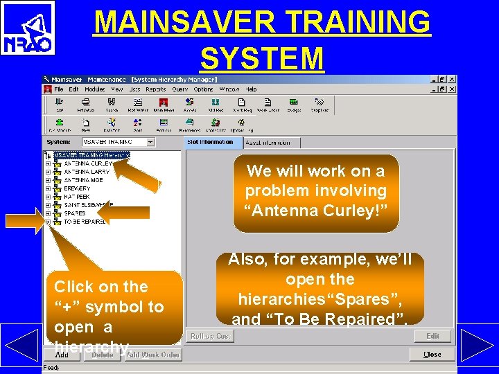 Introduction to Main Saver and the Maintenance Process