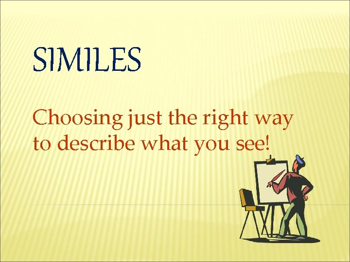 SIMILES Choosing just the right way to describe
