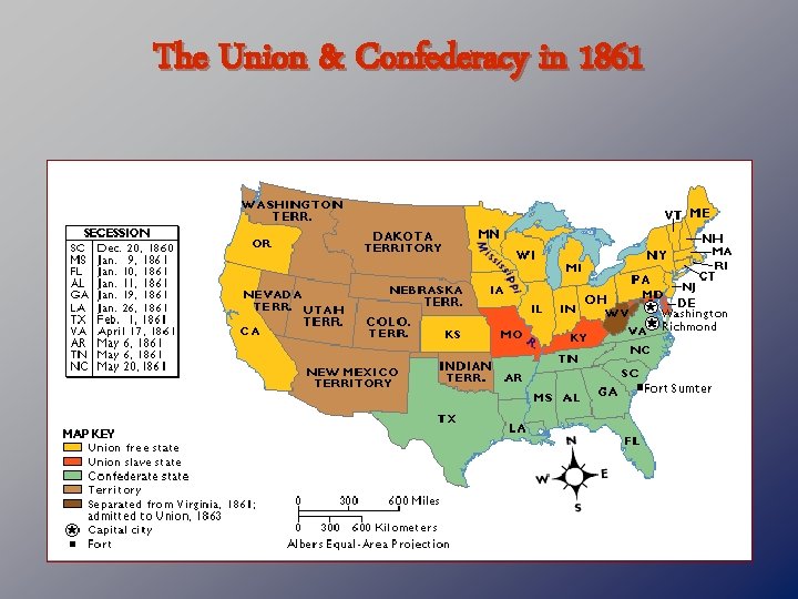 The Civil War 1861 1865 Through Maps Charts