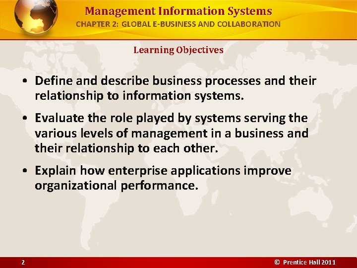 Management Information Systems MANAGING THE DIGITAL FIRM 12