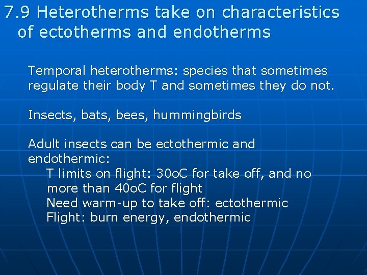 BIOL 4120 Principles of Ecology Lecture 7 Animal
