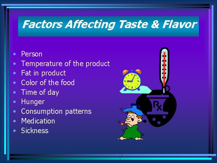 Sensory Perception and Evaluation Module 2 Importance What