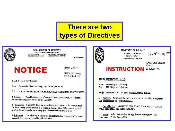 NAVAL CORRESPONDENCE Topic 10 1 TERMINAL OBJECTIVES 31