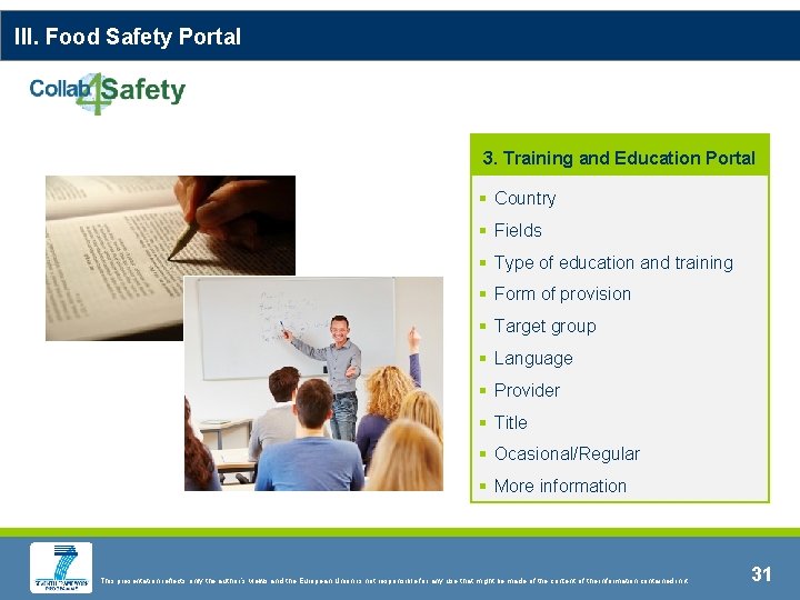 Collab 4 Safety Towards sustainable global food safety