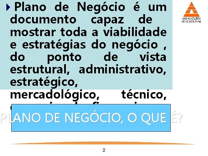 PLANO DE NEGCIO 1 4 Plano de Negcio