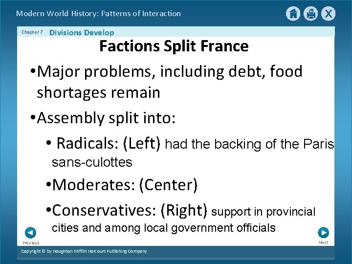 Modern World History Patterns of Interaction Chapter 7