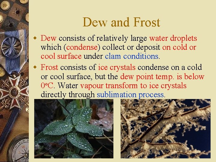 Atmosphere Part II Moisture Contents w Hydrological Cycle