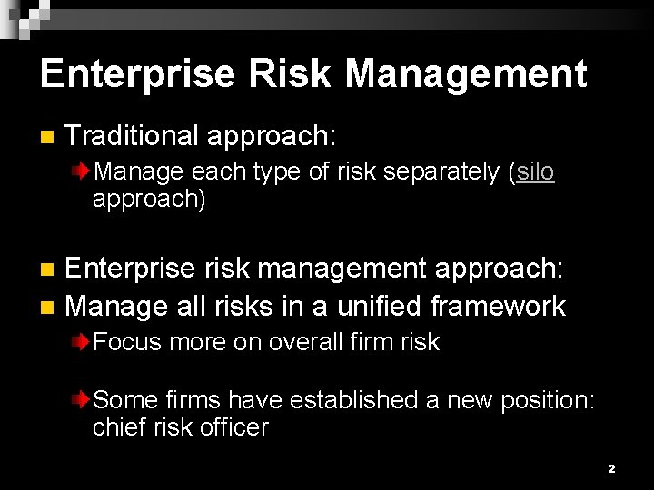 United Grain Growers Enterprise Risk Management A Case