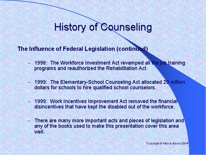 History of Counseling The Vocational Guidance Movement Lysander