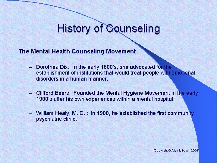 History of Counseling The Vocational Guidance Movement Lysander