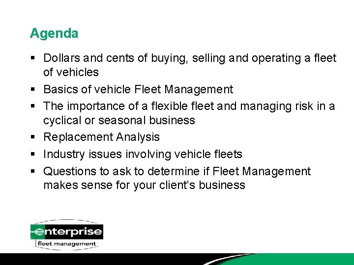 The Importance of Fleet Management to The Bottom