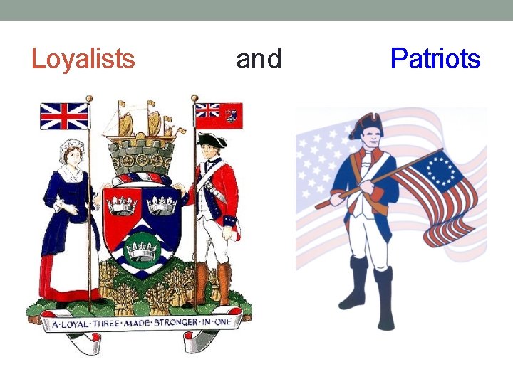 PATRIOTS V LOYALISTS 10 8 13 Materials Notebook