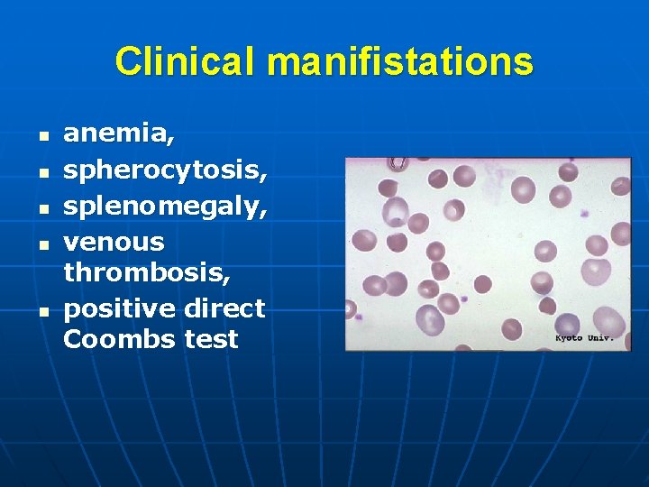HEMATOLOGIC INVESTIGATION CLINICAL LABORATORY DIAGNOSTICS OF ANEMIAS Anemia
