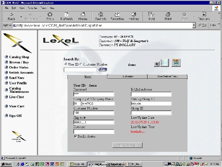 Infor XA COMNET 2 Lexel Corporation Agenda Overview