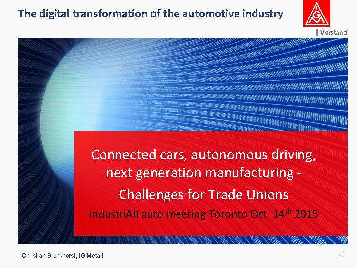 The digital transformation of the automotive industry Vorstand