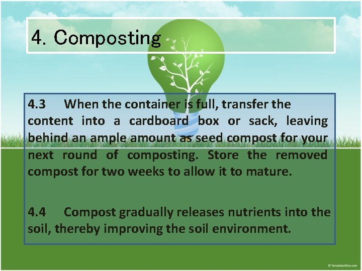Step by Step Guide in Takakura Composting 1
