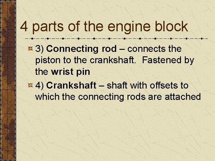 How a 4 Stroke Engines Work Student Learning