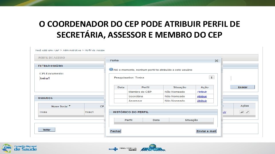 Comisso Nacional de tica em Pesquisa CONEP PLATAFORMA