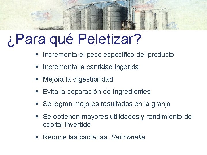 BUENAS PRACTICAS DE PELETIZADO Ing Luciano M E