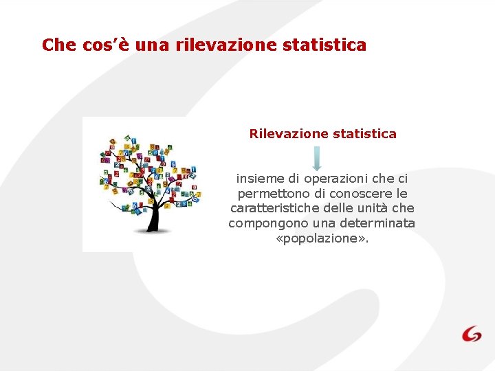 Primi passi alla scoperta della statistica COSA FA