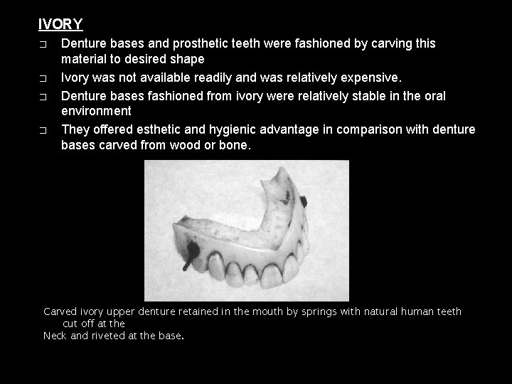 DENTURE BASE RESINS PART 1 Dr lakshya kumar