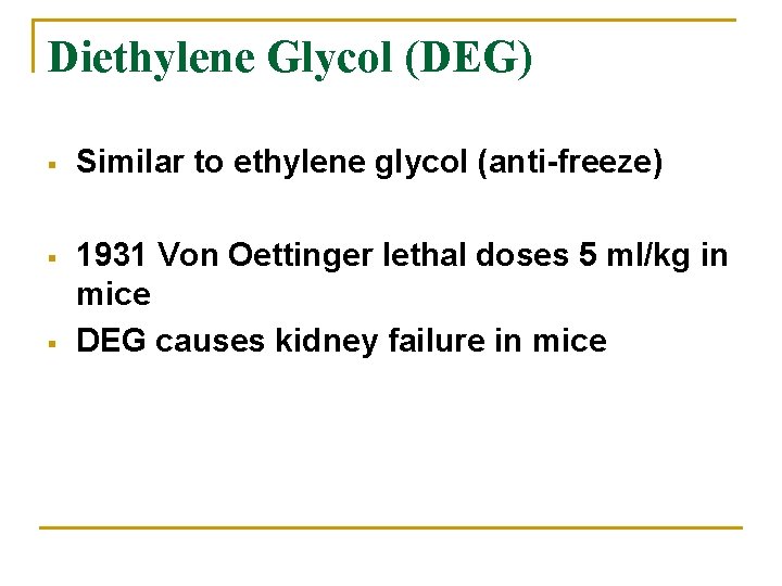 The Food and Drug Administration then and now