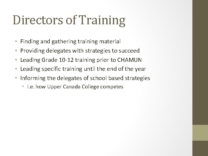 Model United Nations Secretariat Elections SecretaryGeneral Provides ...