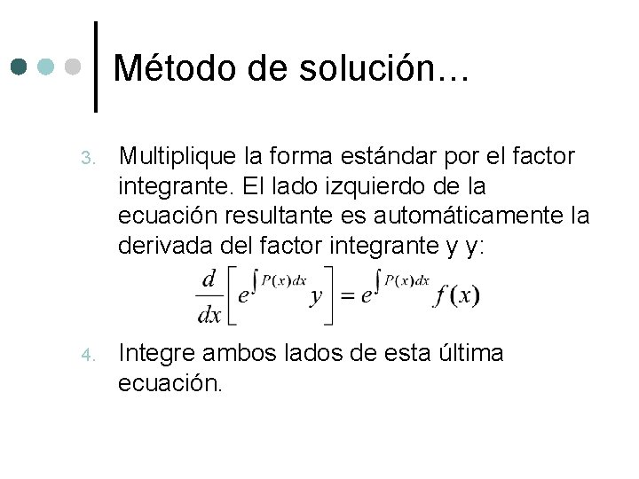 Unidad 1 ECUACIONES DIFERENCIALES DE PRIMER ORDEN ECUACIONES