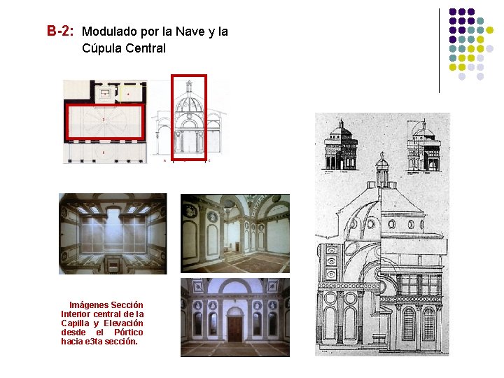 CAPILLA PAZZI Filippo Brunelleschi Emplazamiento l Florencia Italia