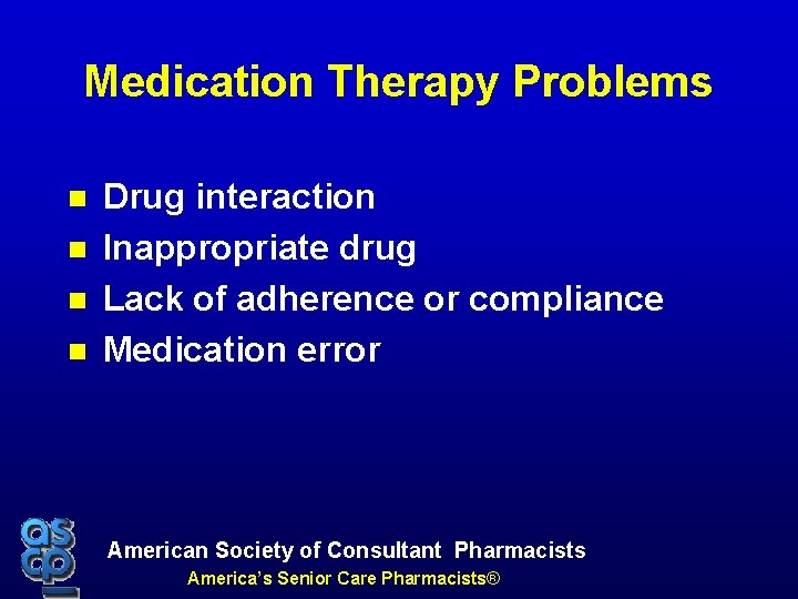 Principles of Drug Use Prescribing for the Elderly