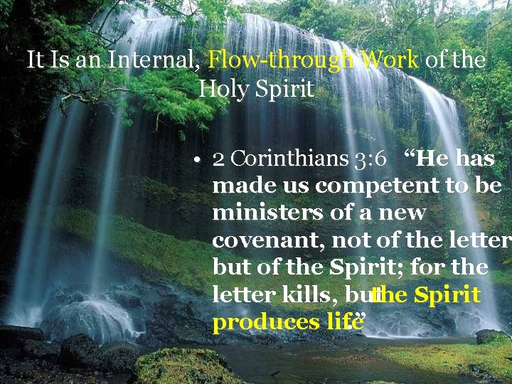 Power for Living The Holy Spirit at Work