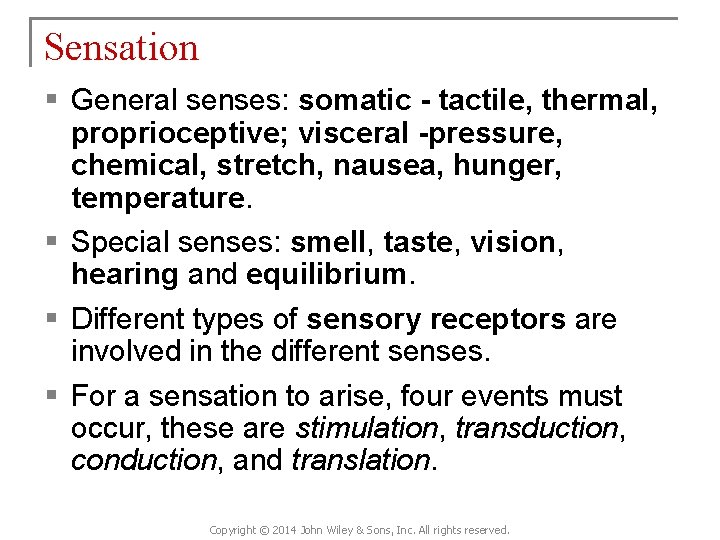 Principles of Anatomy and Physiology 14 th Edition