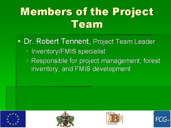 Final Presentation St Lucia National Forest Demarcation BioPhysical