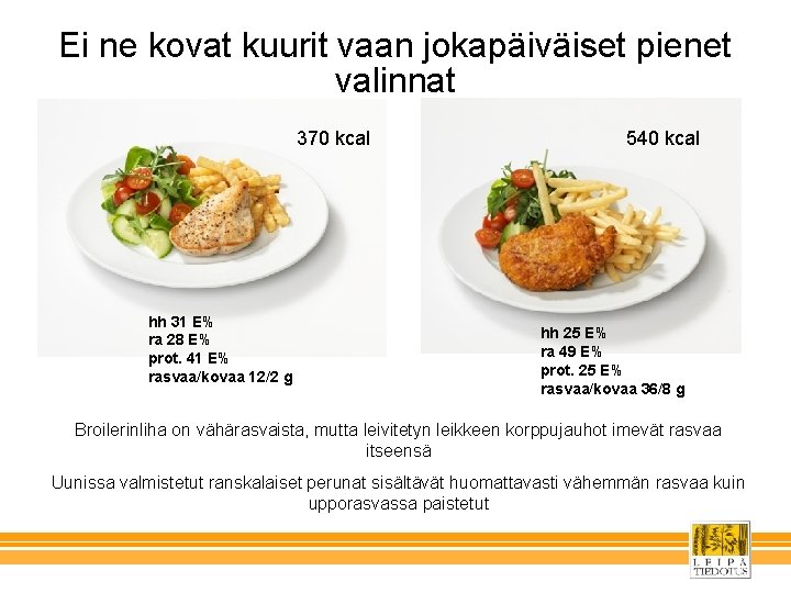 Ravintoopas Vihjeit viisaisiin valintoihin Ruokapyramidi Alaosassa ...