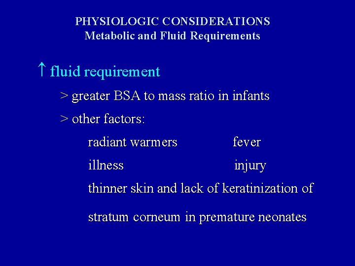 Pediatric Fluid Management and Blood Product Therapy Joy
