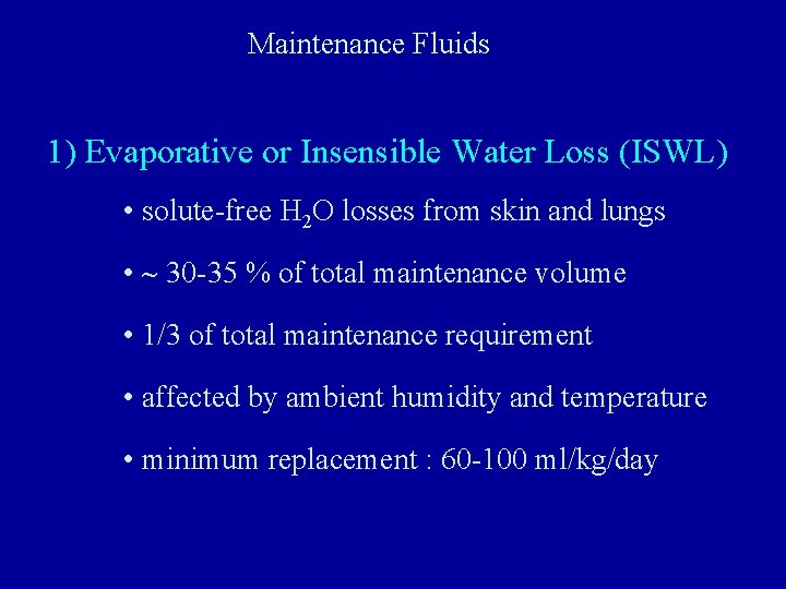 Pediatric Fluid Management and Blood Product Therapy Joy