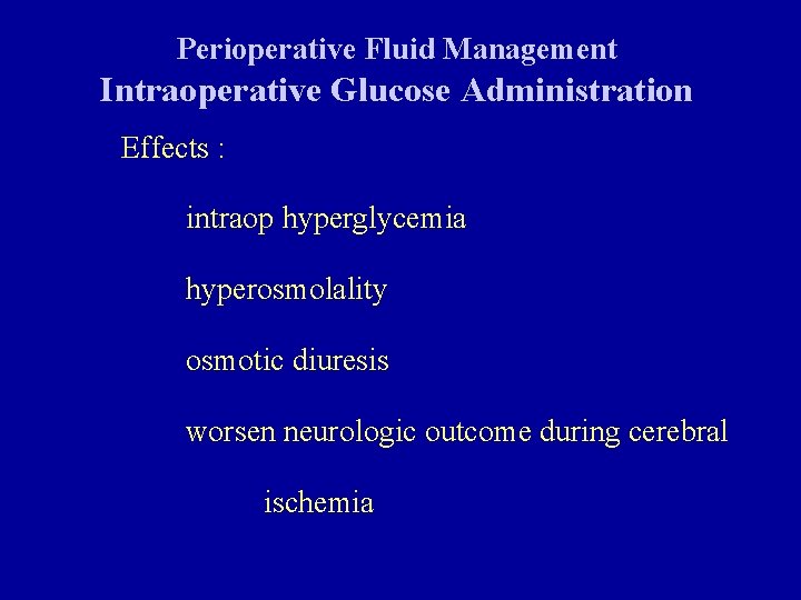 Pediatric Fluid Management and Blood Product Therapy Joy