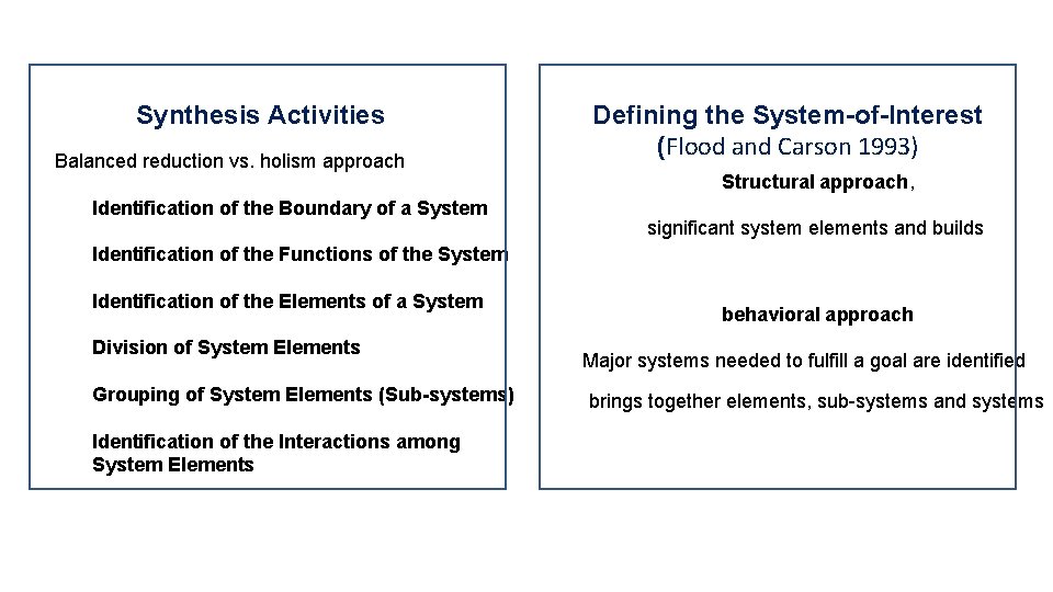 Knowledge Area Systems Approach Applied to Engineered Systems