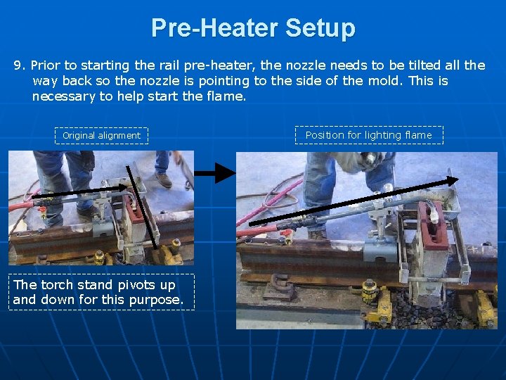 03800 B RAIL PREHEATER General Safety Precautions REMEMBER