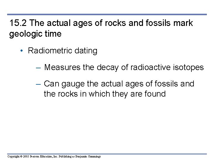Chapter 15 Tracing Evolutionary History Power Point Lectures