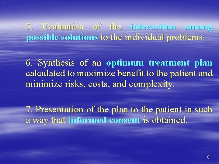 29102014 GENERAL PRINCIPLES Of ORTHODONTIC TREATMENT PLANNING OF
