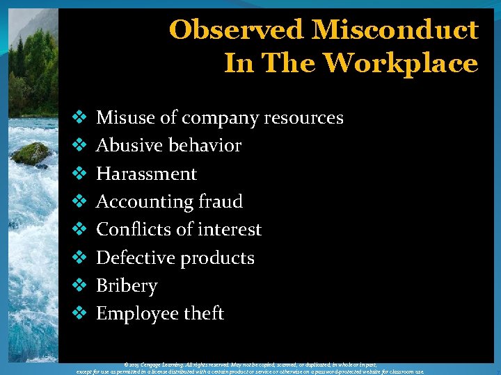 Part One An Overview of Business Ethics Chapter