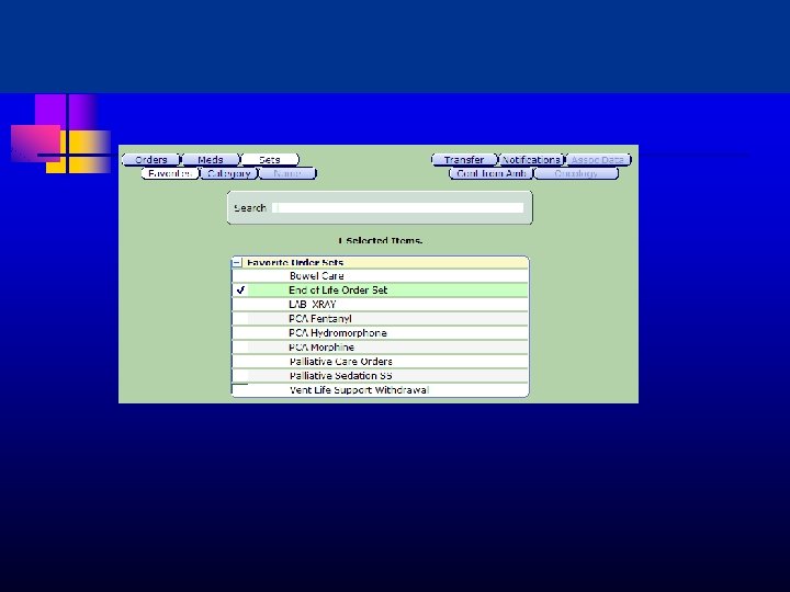 Hospice in HospitalGIP and Beyond Process and Experience