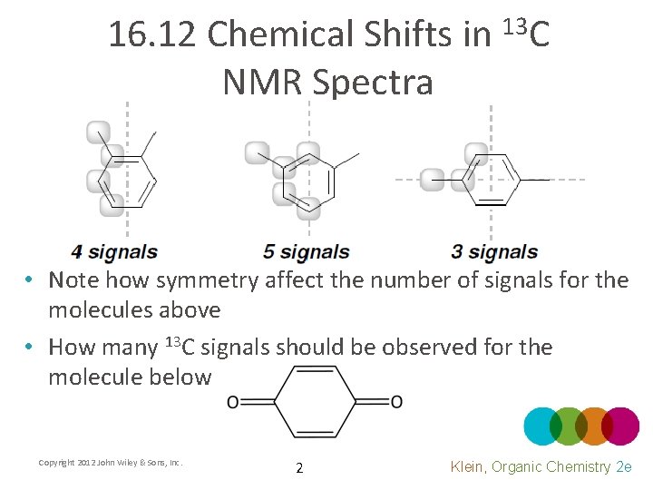16 12 Chemical Shifts in 13 C NMR