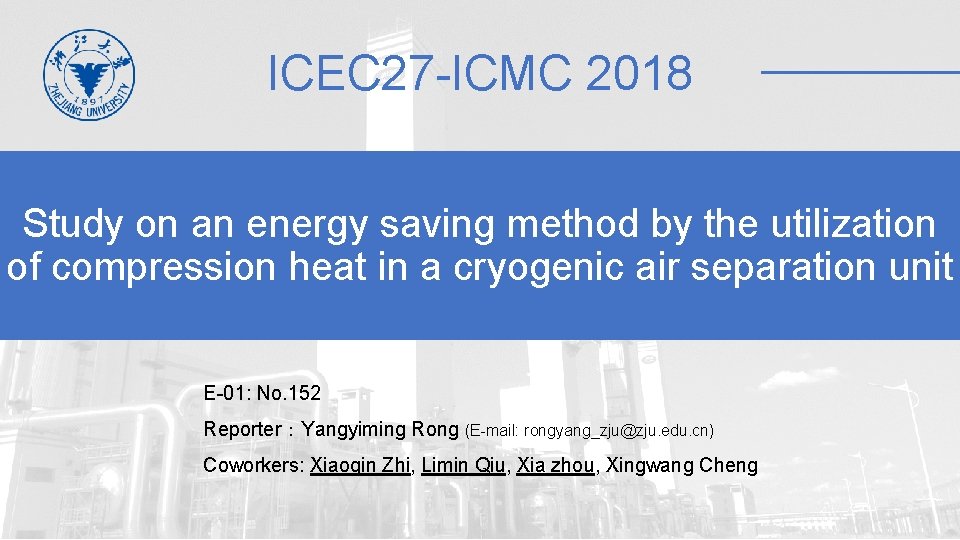 ICEC 27 ICMC 2018 Study on an energy