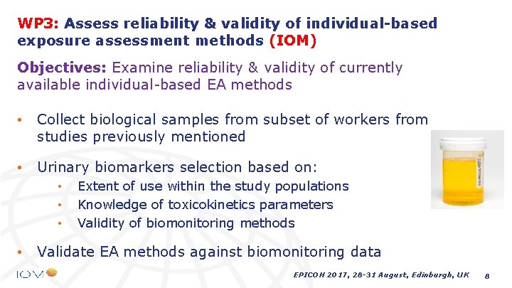 Improving occupational exposure assessment methodologies for ...