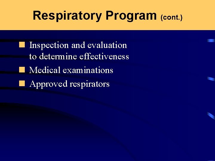 Respiratory Protection 29 CFR 1910 134 Regulatory Requirements